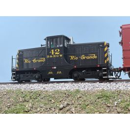 HO GE 44 Tonner (DC/DCC/Sound): Rio Grande - Black & Yellow: #38 ...