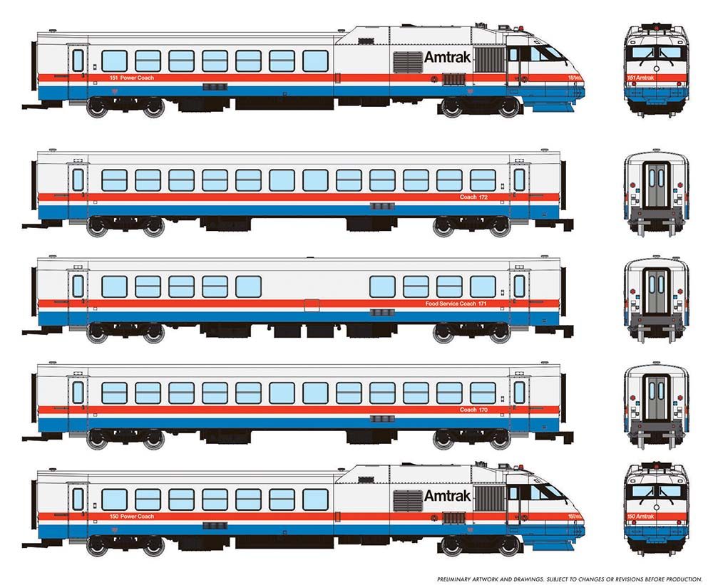 HO & N-Scale Rapido Announcements July 2022