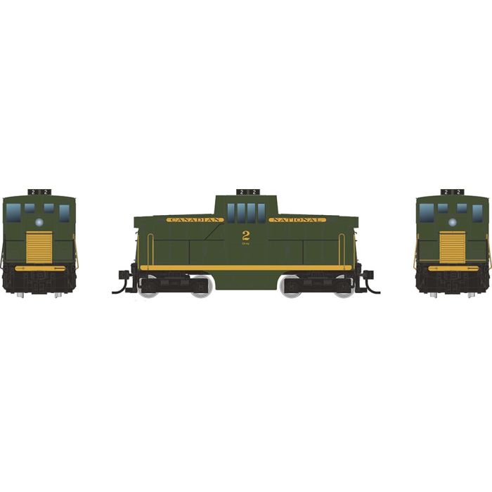 HO GE 44 Tonner (DC/DCC/Sound): Canadian National - Green: #1 - Rapido ...
