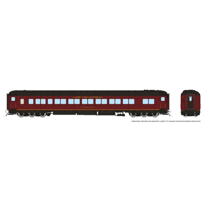 HO Balloon Top Coach: Cape Cod Central: #202 Great Island - Rapido ...