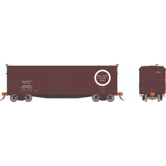 HO USRA Double-Sheathed Boxcar: Atlantic Coast Line: Single Car ...