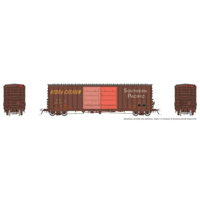 HO PC&F B-70-75 Boxcar: Southern Pacific - Patchout: #245571 - Rapido ...