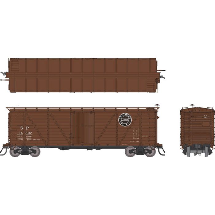 HO SP B-50-15 Boxcar: 1931 to 1946 scheme - As Built w/ Murphy Roof: 6 ...
