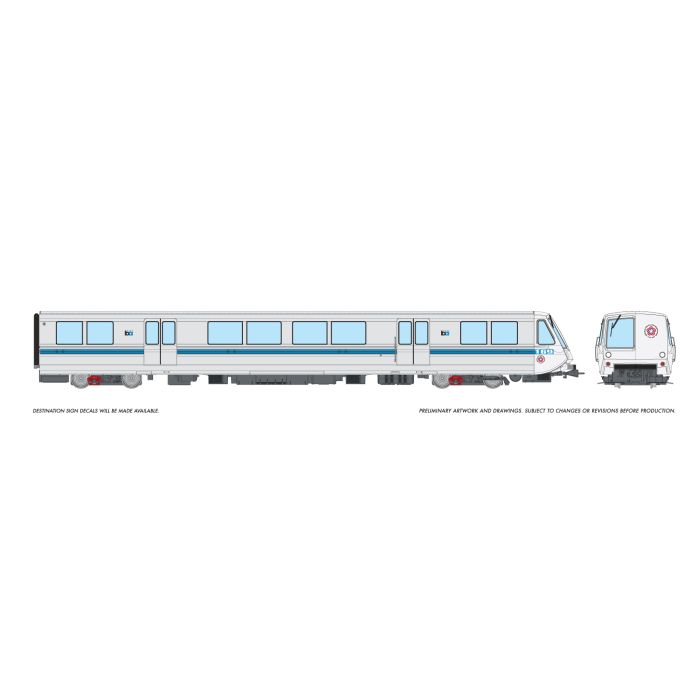 HO Bay Area Rapid Transit (DC/DCC/Sound): A End Car - Bicentennial ...