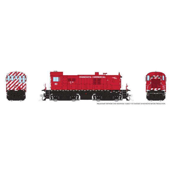 HO MLW RS-23 (DC/DCC/Sound): Minnesota Commercial: #80 - Rapido Trains Inc.