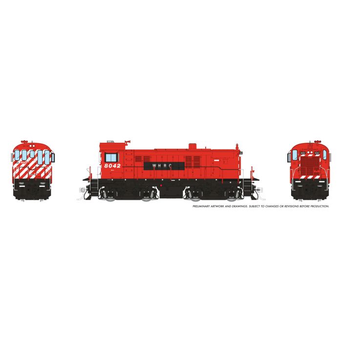 HO MLW RS-23 (DC/Silent): Windsor & Hantsport: #8042 - Rapido Trains Inc.