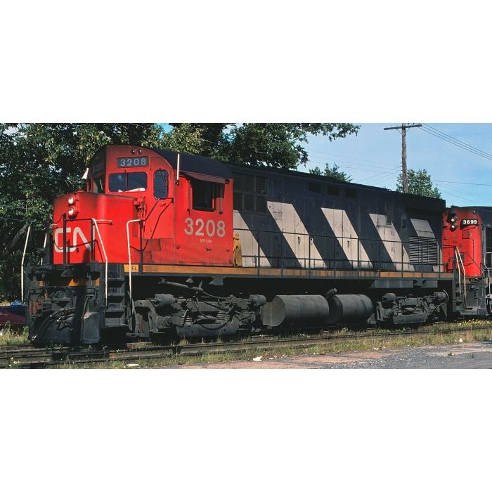 HO MLW C-424 (DC/DCC/Sound): CN Rail - Stripes (MR-24b): #3209 - Rapido ...