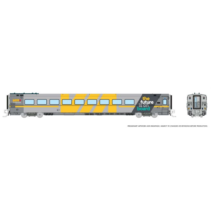 N LRC Business Class Coach: VIA Rail - The Future Is On Board Wrap ...