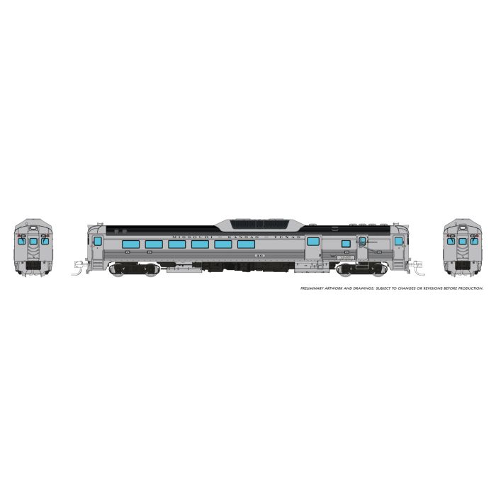 N Budd RDC-3 (Ph 2) (DC/Silent): MKT: #20 - Rapido Trains Inc.