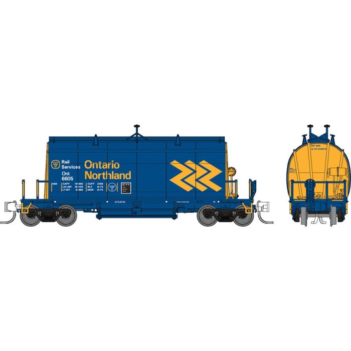 N Long Barrel Ore Hopper: ONR Chevron Scheme - Single Car #2 - Rapido ...