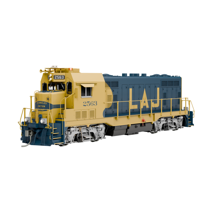 HO ATSF CF7 w/ Square Cab (DC/Silent): Los Angeles Junction: #2571 ...