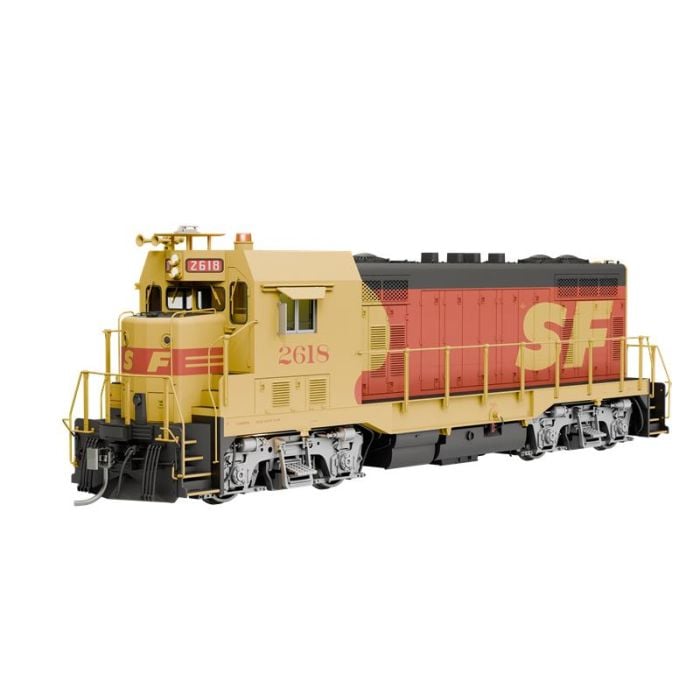 HO ATSF CF7 w/ Square Cab (DC/Silent): AT&SF - Kodachrome: #2509 ...