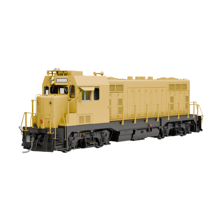 HO ATSF CF7 w/ Square Cab (DC/DCC/Sound): Painted, Yellow - Rapido ...