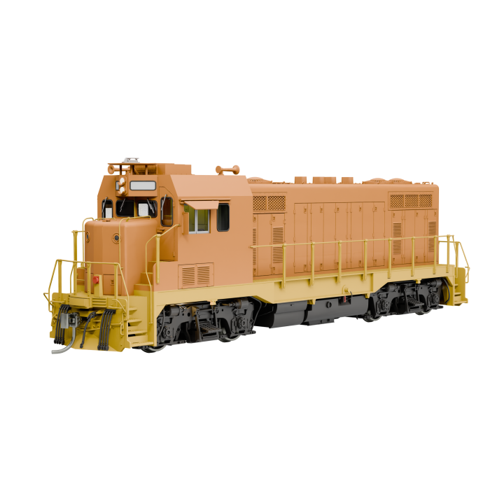 HO ATSF CF7 w/ Square Cab (DC/DCC/Sound): Painted, Orange - Rapido ...