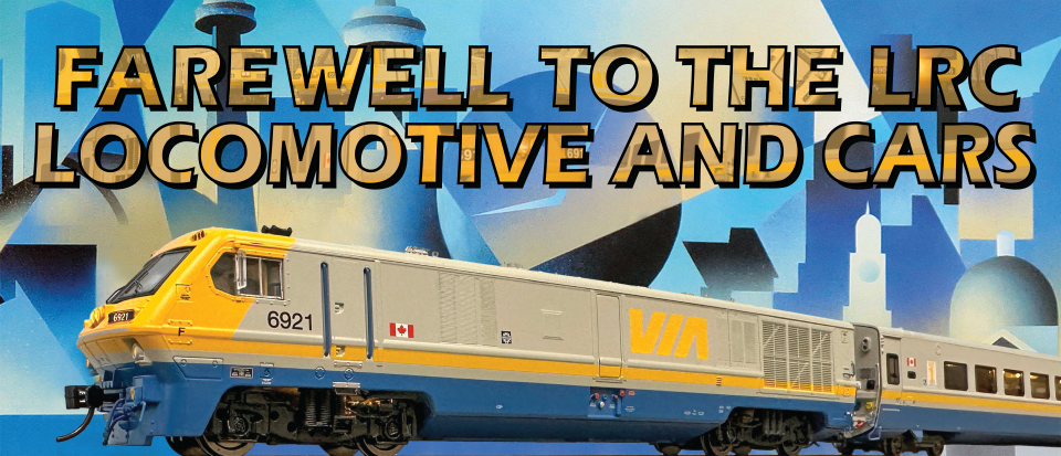 LRC Locomotive - Diesel Locomotives - HO scale - Rapido Trains Inc.