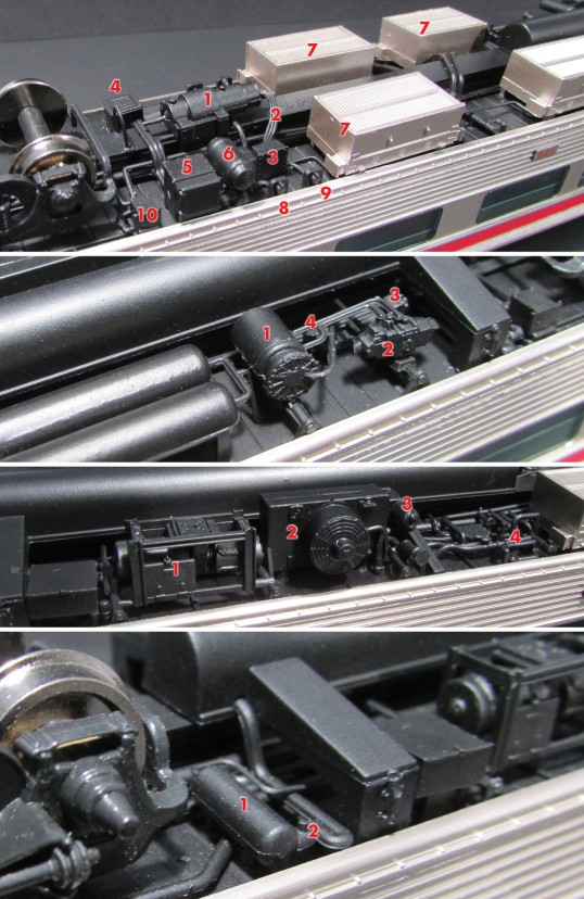 Canadian Steam and HEP Budd Coaches - Passenger Cars - HO scale ...