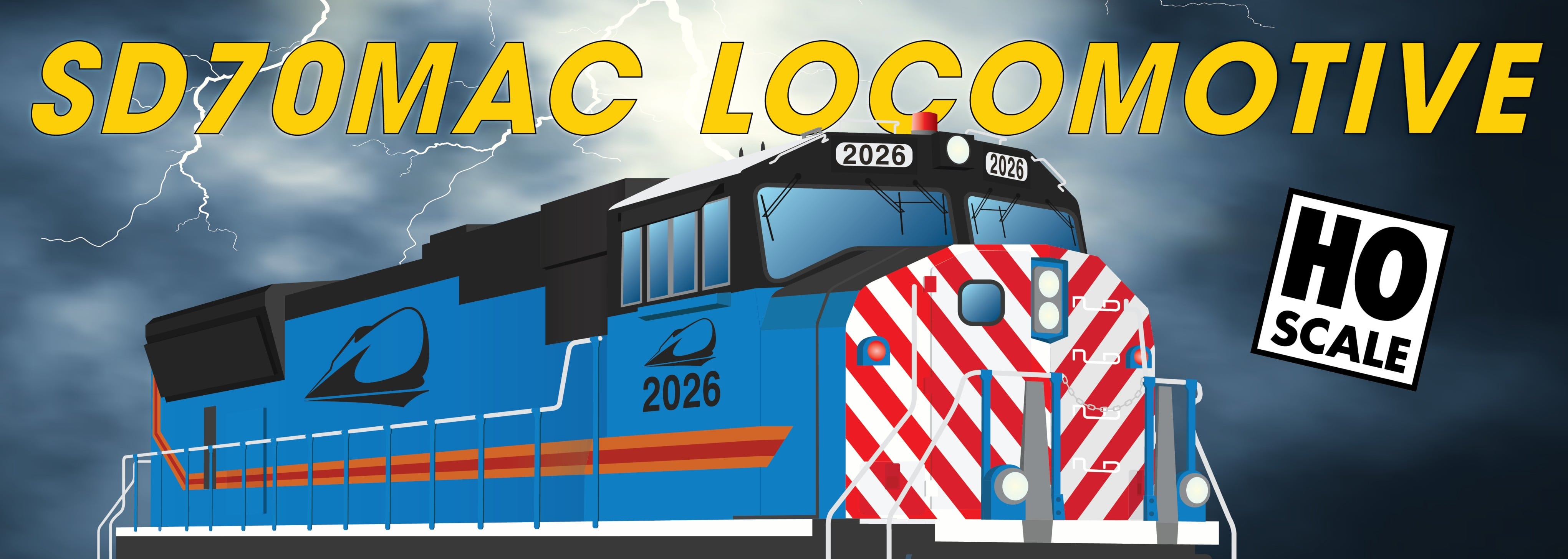 EMD SD70MAC - Diesel Locomotives - HO scale - Rapido Trains Inc.
