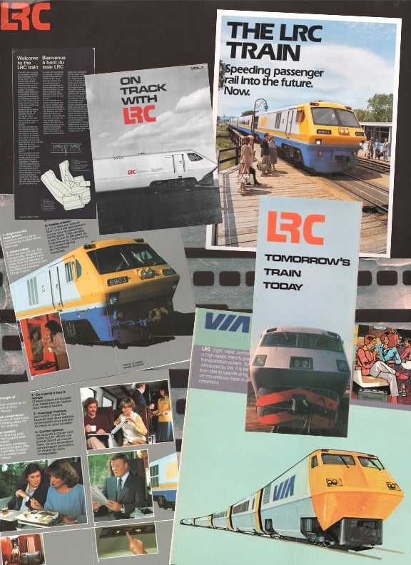 LRC Sets - Complete Trains - HO scale - Rapido Trains Inc.